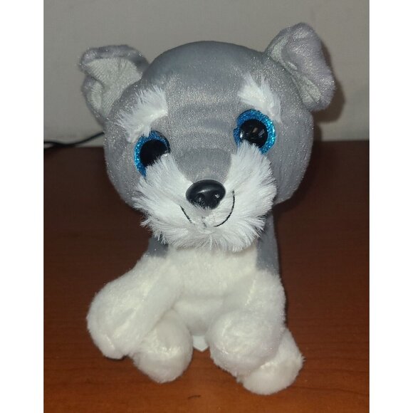 Ty | Toys | Ty Beanie Boos 6 Whiskers Schnauzer Dog Plush Boo Sparkly ...